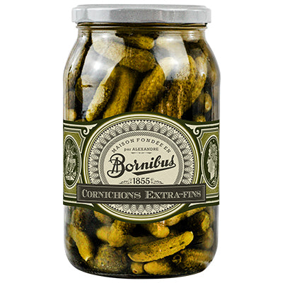 Cornichons Extra-fins 900ml DDM 11/11/28 – BORNIBUS