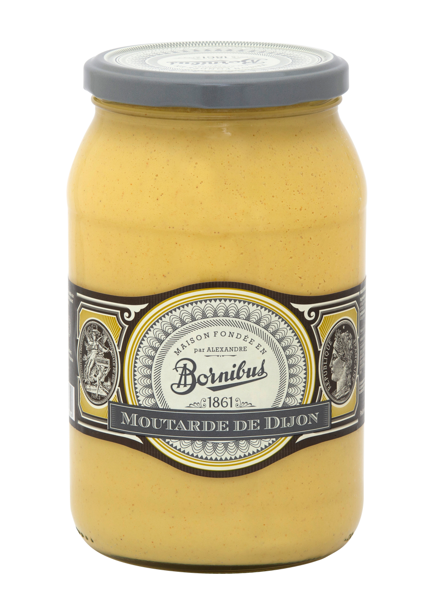 Moutarde de Dijon - 950 gr - DDM 09/05/27 – BORNIBUS